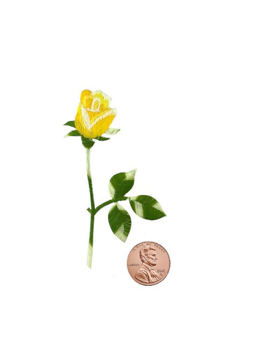YELLOW ROSE Applique Iron-on Patch - Etsy