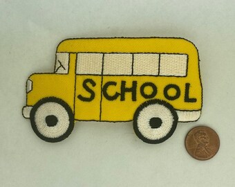 School Bus Patch - Etsy