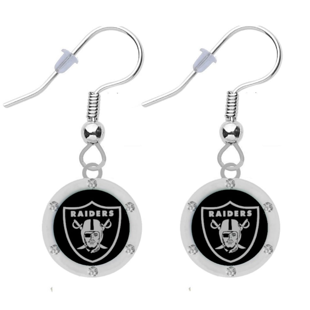 RAIDERS CRYSTAL Earrings - Etsy