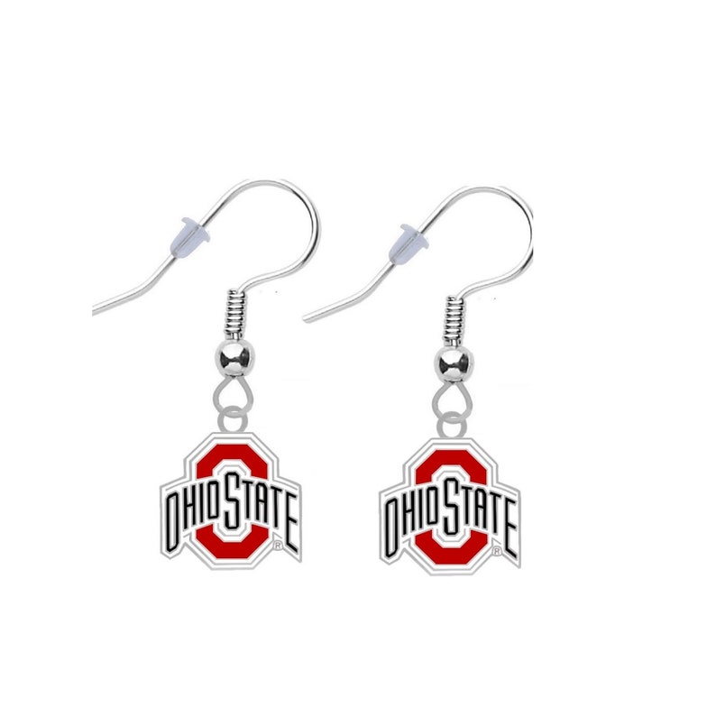 OHIO STATE Logo Earrings - Etsy Canada