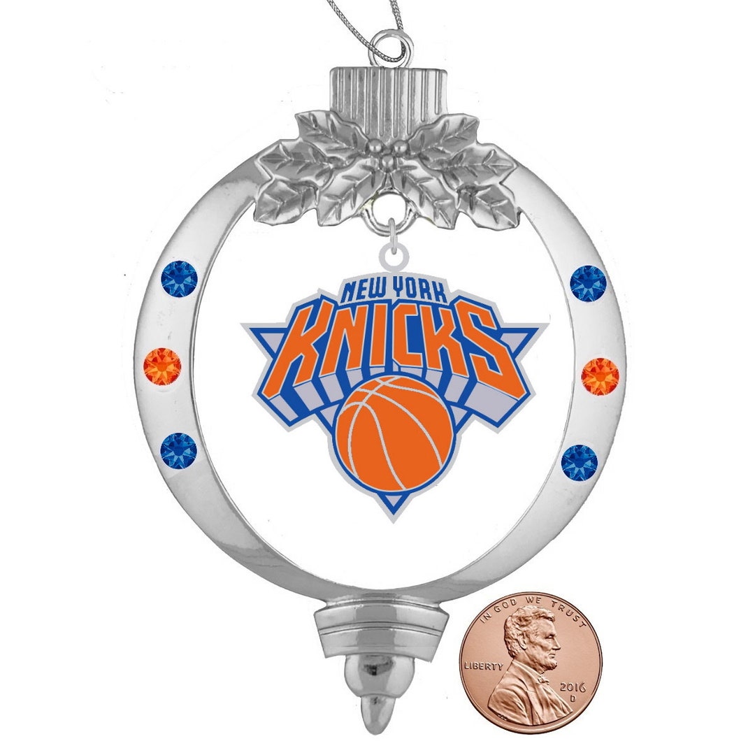 NEW YORK KNICKS Large Logo Christmas Ornament - Etsy
