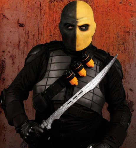 Manu Bennett Deathstroke Eye Patch