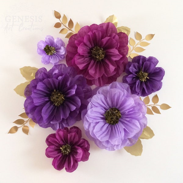 Purple Party Decorations - Etsy