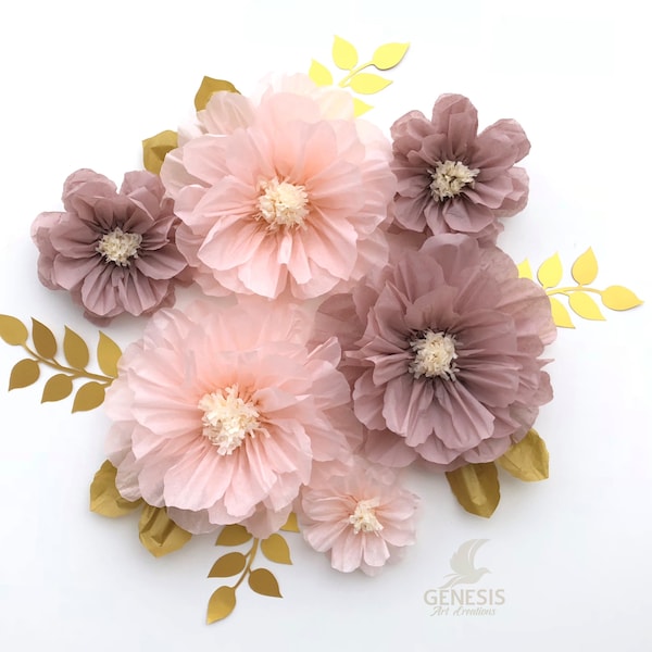 Tissue Paper Flowers - Etsy