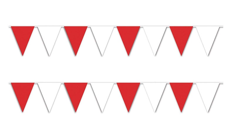 30 Foot Heavy Duty Outdoor All Weather Pennant Banner Flags - Etsy