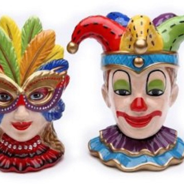 Ceramic Mardi Gras Mask - Etsy