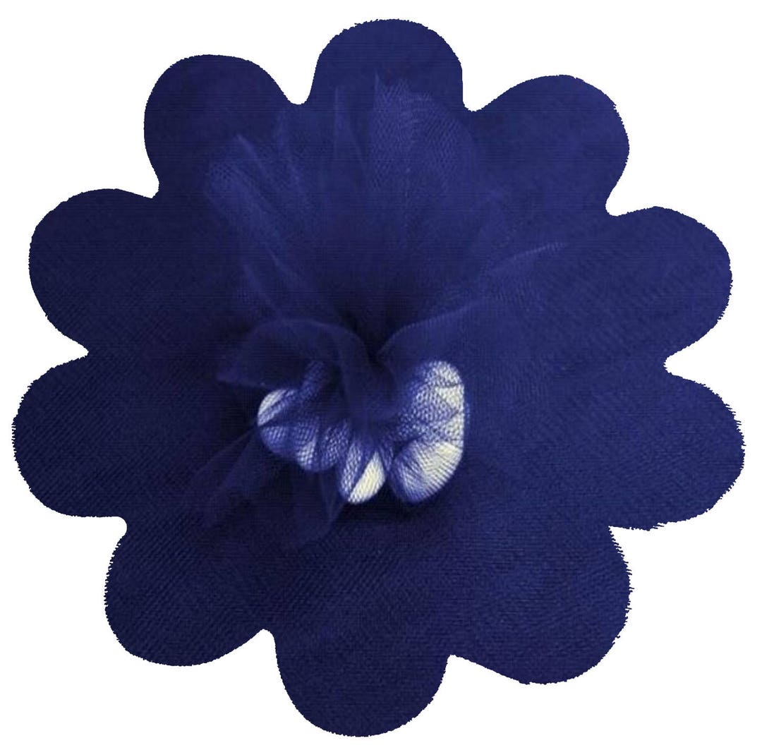 Navy Blue Tulle Circles With Petal Edge 25/pkg. 9 / 23 Cm - Etsy