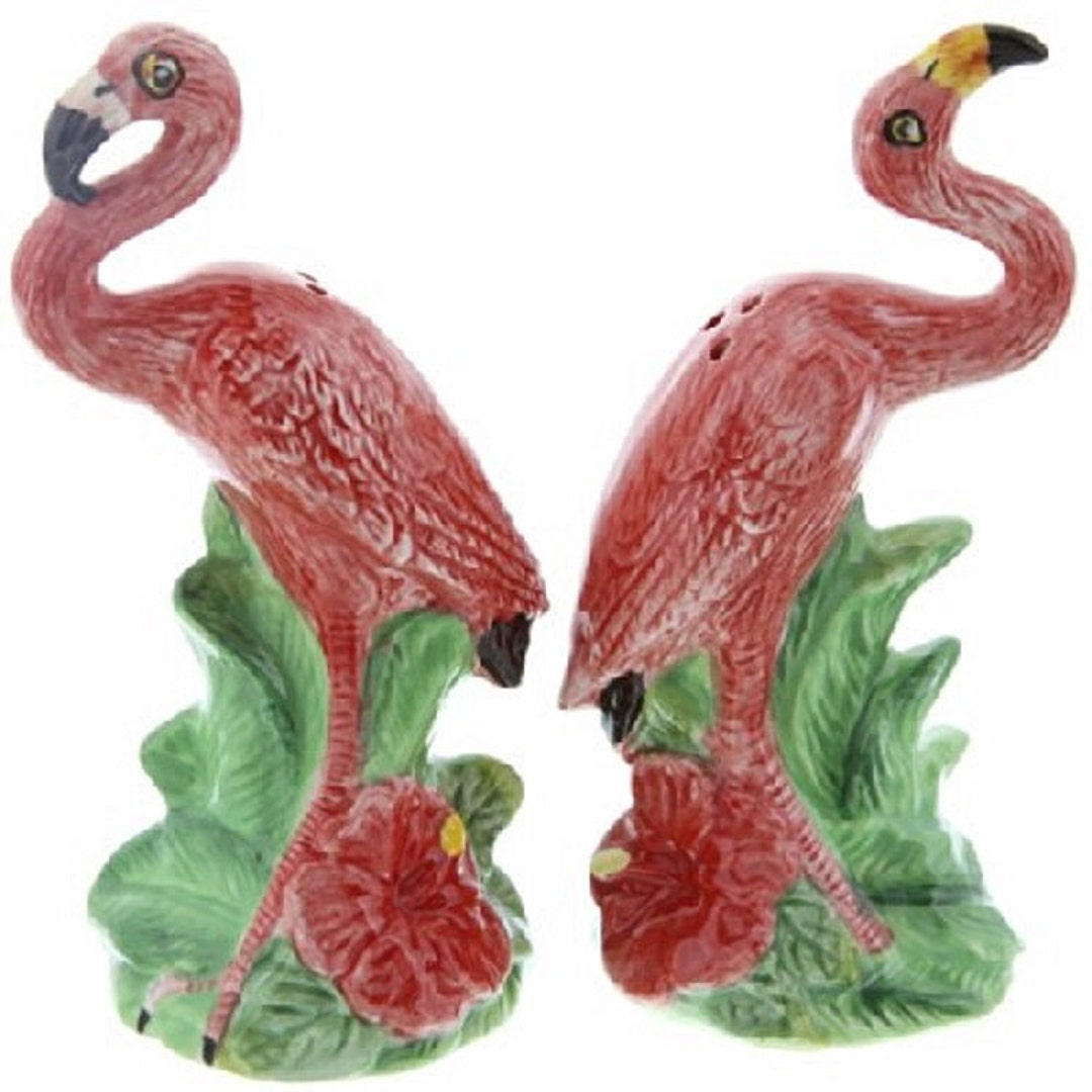 Flamingo Salt & Pepper Shaker - Etsy