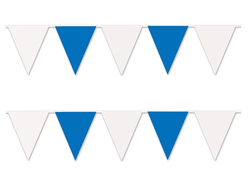 30 Foot Heavy Duty Outdoor All Weather Pennant Banner Flags - Etsy