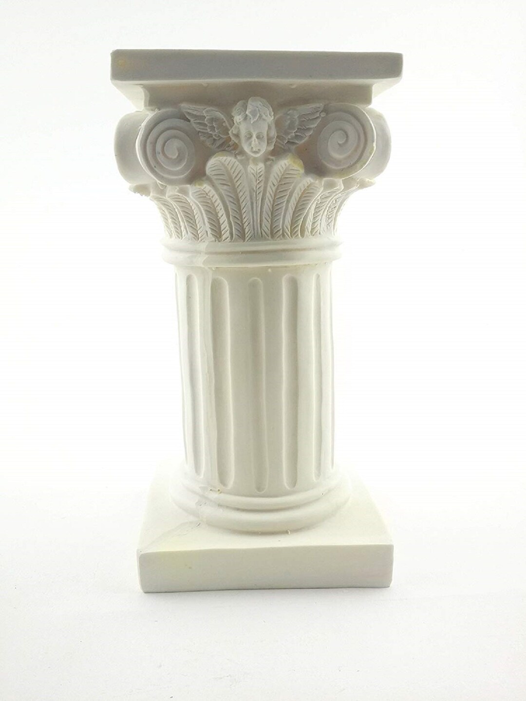 2 Pcs 8 Tall & 2 Pcs 5 Tall Poly Resin PILLAR White Pedestal Stand - Etsy