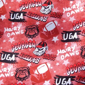 University of Georgia Scrub Caps in Men's or Women's Styles - Etsy