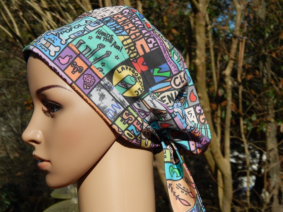 Surgical Images and Motifs Operating Room Scrub Caps - Etsy