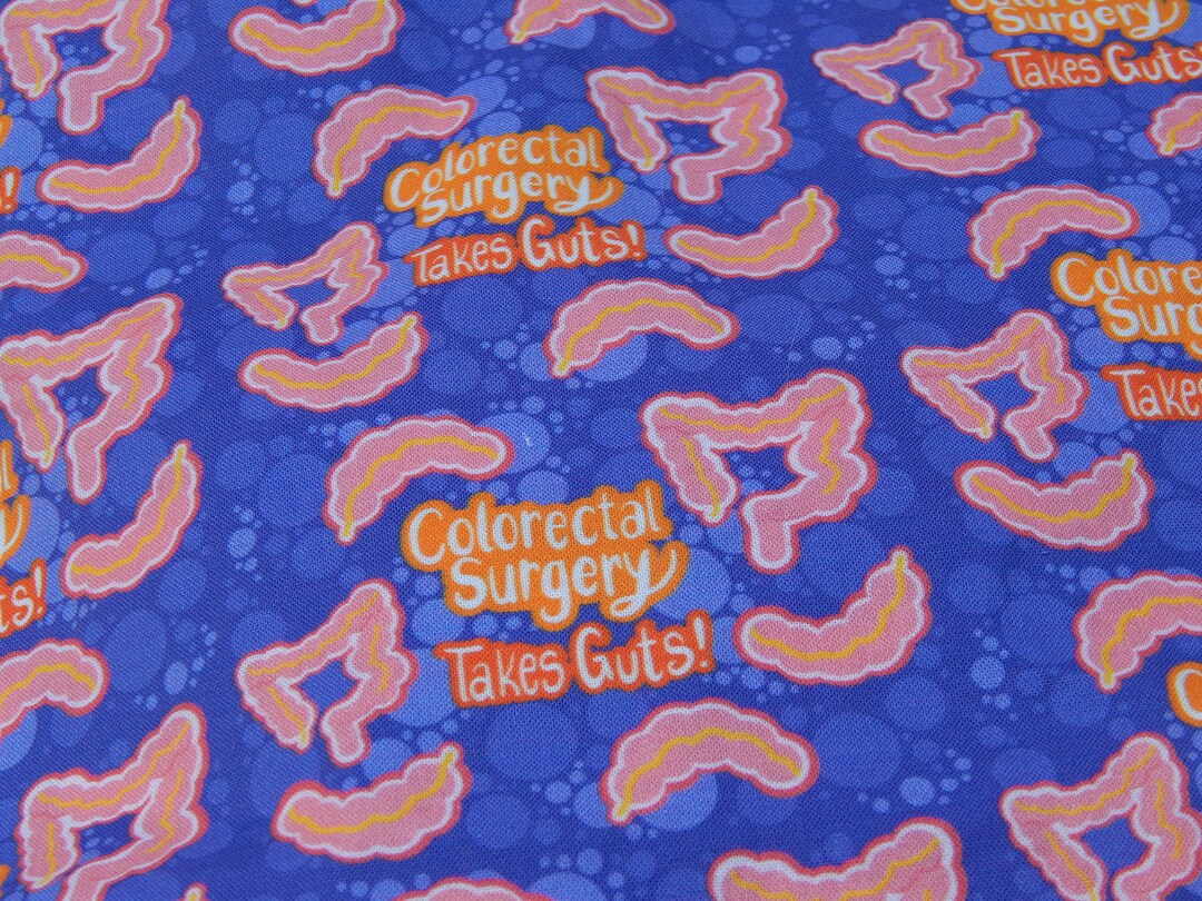 Scrub Caps in Colorectal Surgery Fabric - Etsy