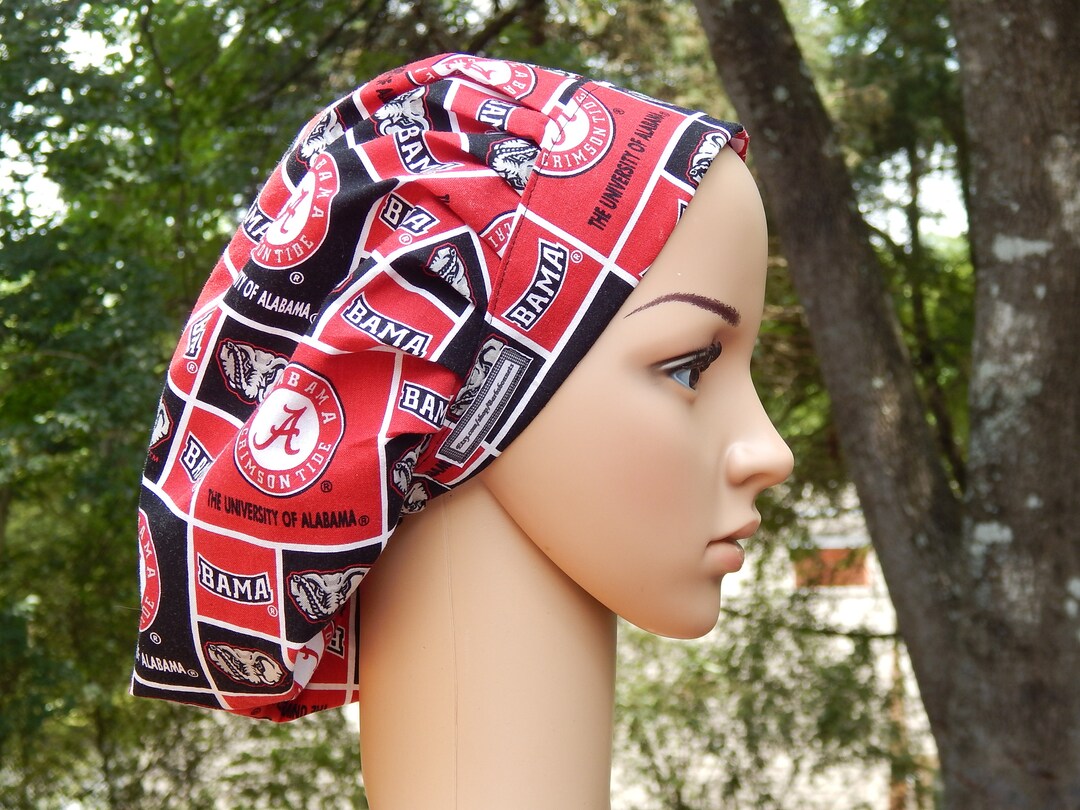 Roll Tide Scrub Caps University of Alabama - Etsy