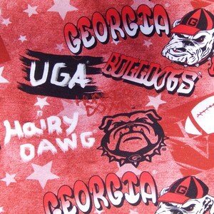 University of Georgia Scrub Caps in Men's or Women's Styles - Etsy