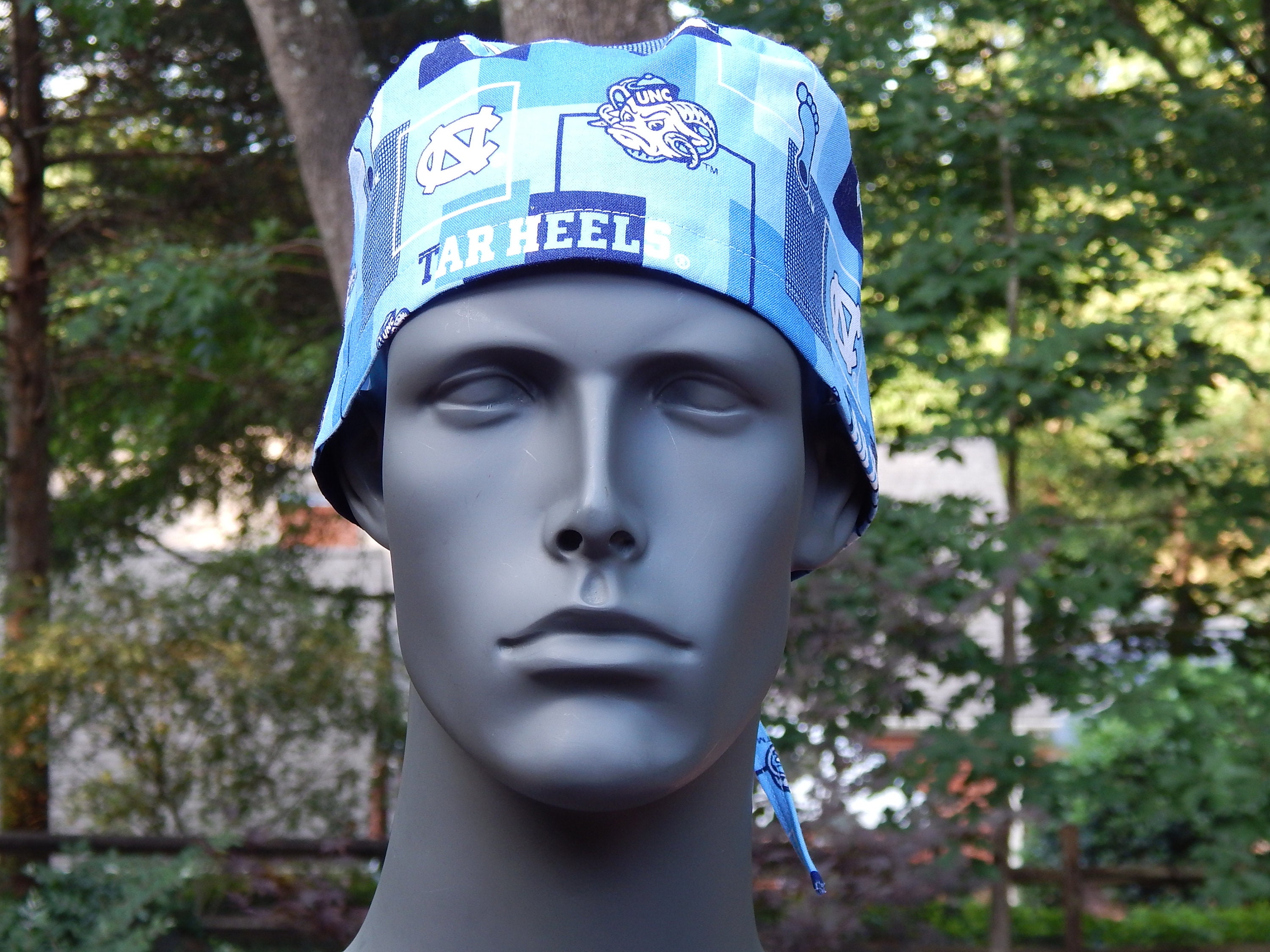 UNC Tarheels Scrub Caps for Men or Women | Etsy