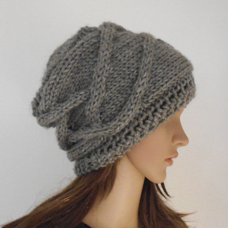 Hand Knit Hat - Etsy