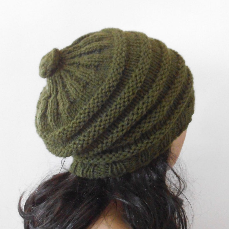 Olive Green Hat - Etsy