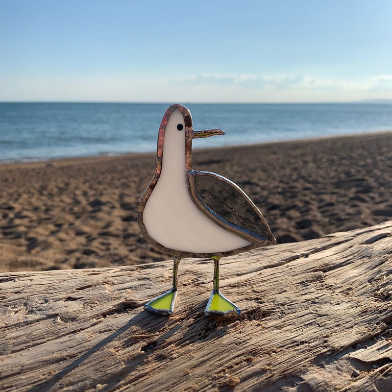 Stain Glass Seagull - Etsy