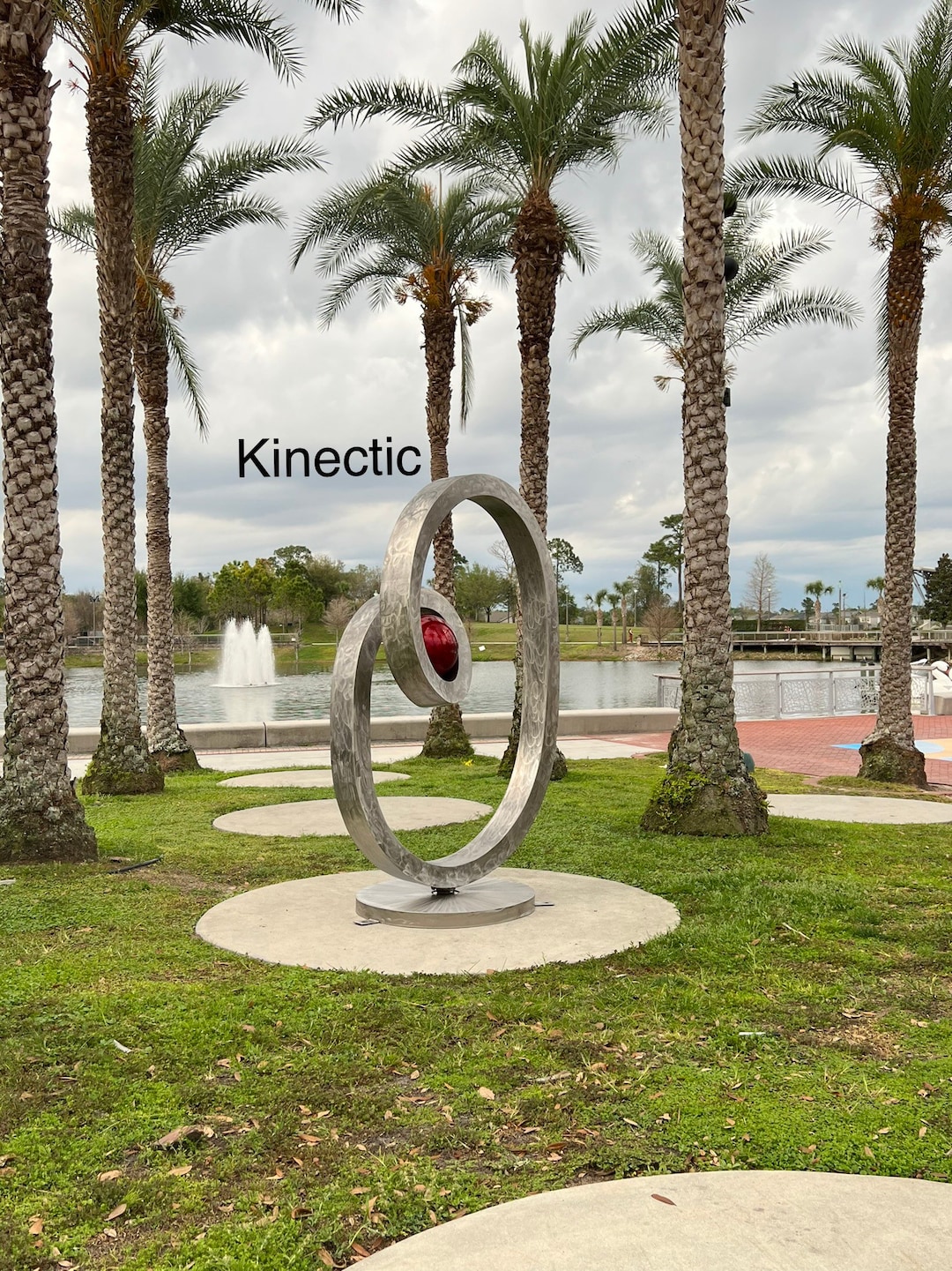 INFINITE (front Yard, Backyard, Patio Garden, or Poolside Sculpture ...