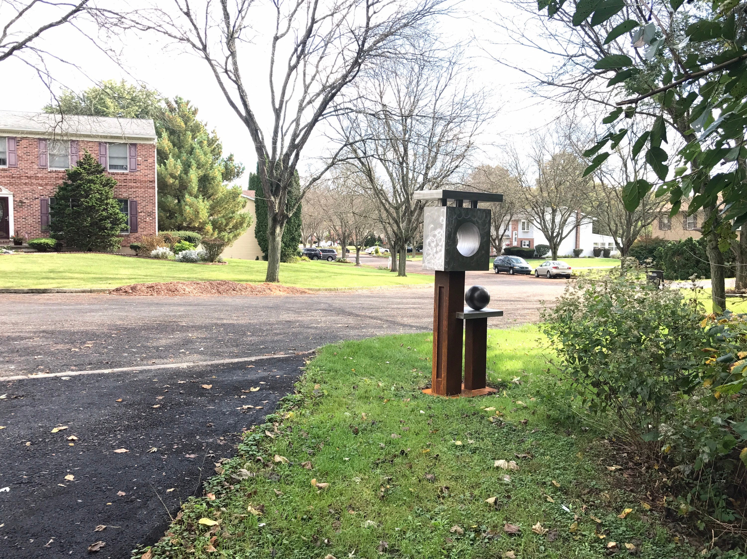 Mother and Child (B) - Eugene Perry | Metal Sculptures