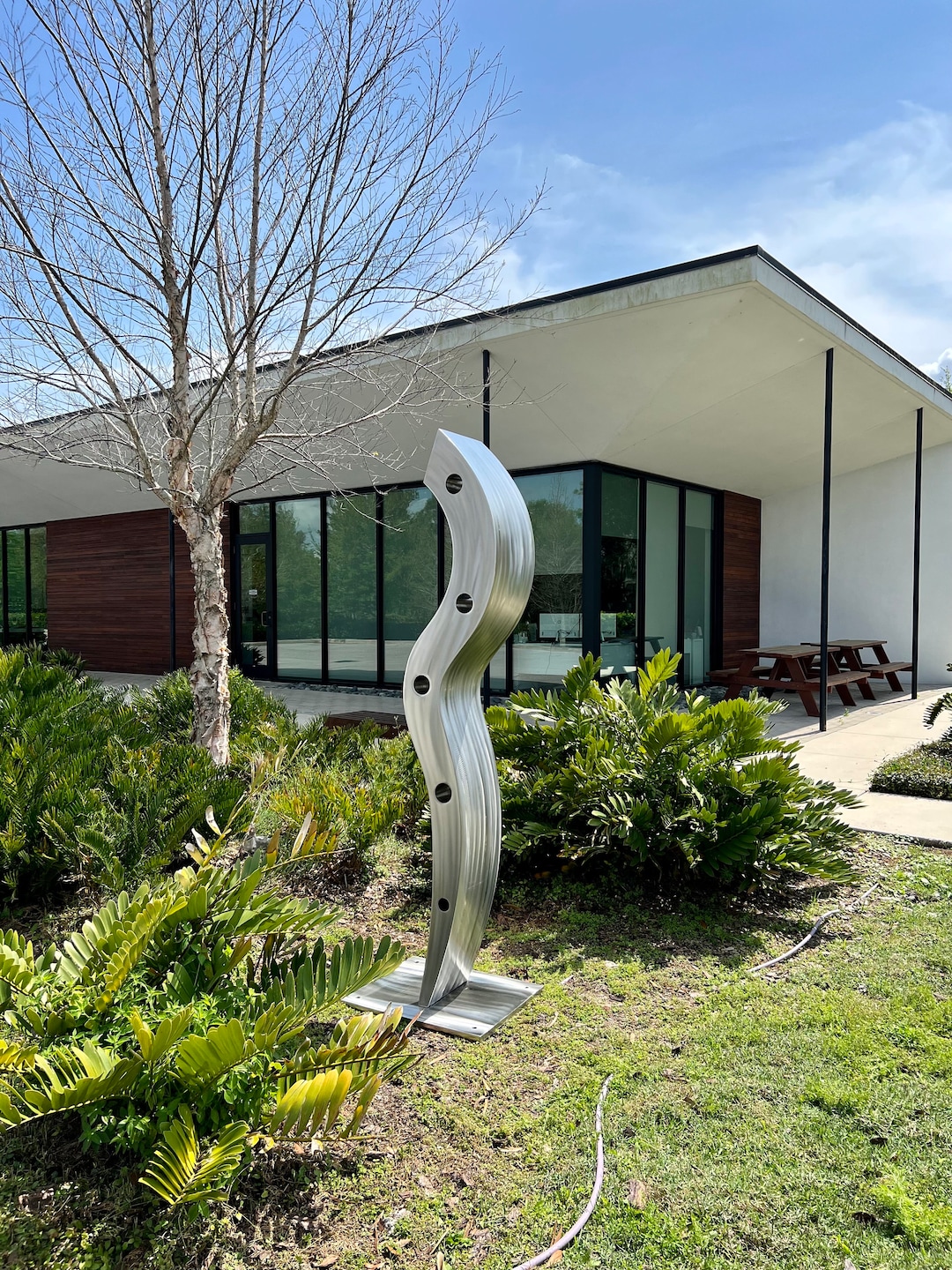 Something Earthy , Stainless Steel Outdoor, Yard Art, Pool Art Lawn ...