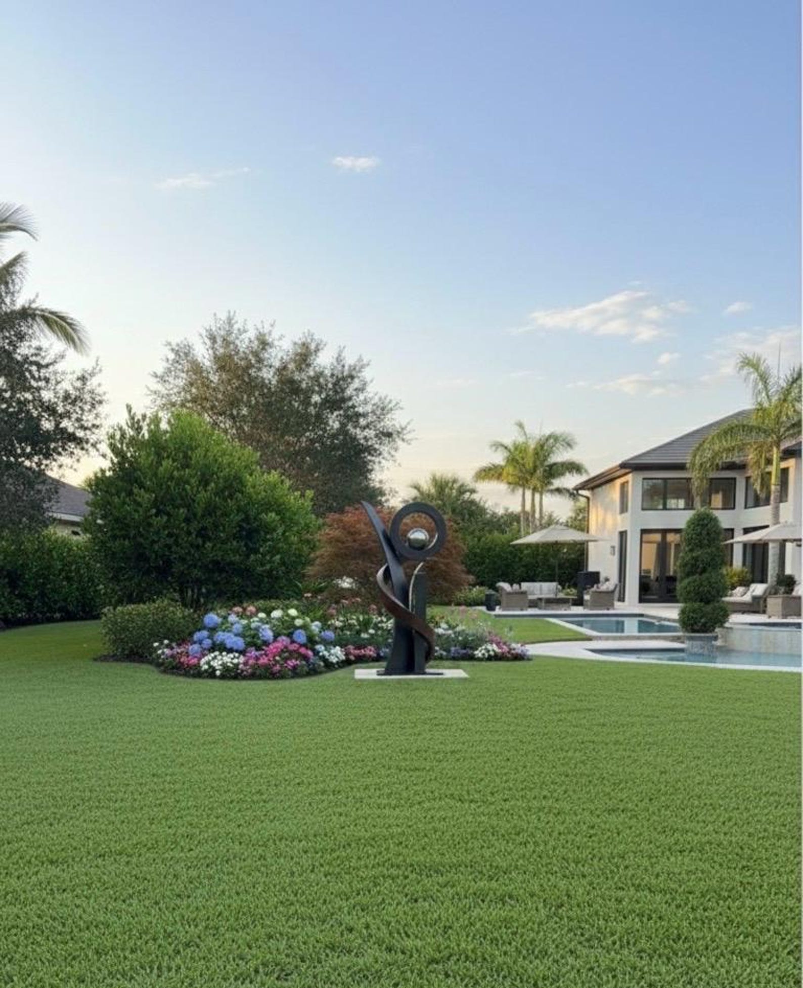 Intimate (modern Lawn Sculpture, Garden Decoration, Engagement Gift ...