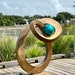Continuous Loops Brass Outdoor Indoors Yard Sculpture, Minimal Fine Art ...