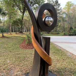 Intimate (modern Lawn Sculpture, Garden Decoration, Engagement Gift ...