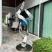 Large Abstract Sculpture, Garden Statue, High Polished Stainless Steel ...