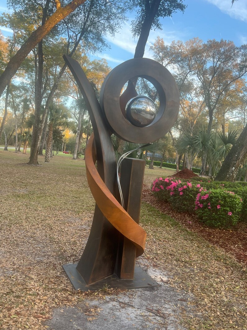 Intimate (modern Lawn Sculpture, Garden Decoration, Engagement Gift ...