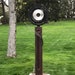 Rusted Steel Artwork, Modern Corten Steel Sculpture, Customizable Lawn ...