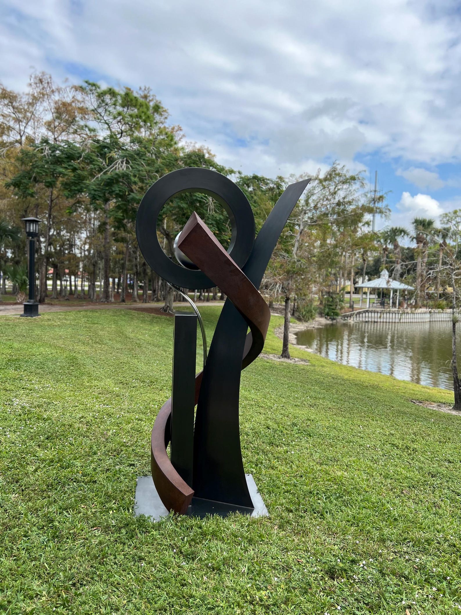 Intimate (modern Lawn Sculpture, Garden Decoration, Engagement Gift ...