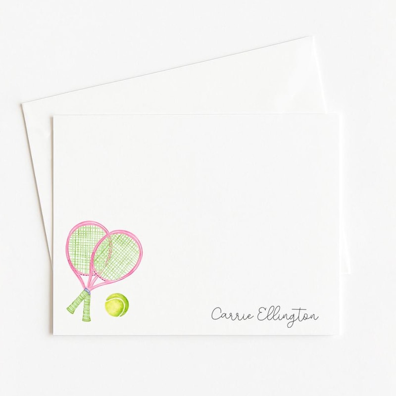 Tennis Card - Etsy