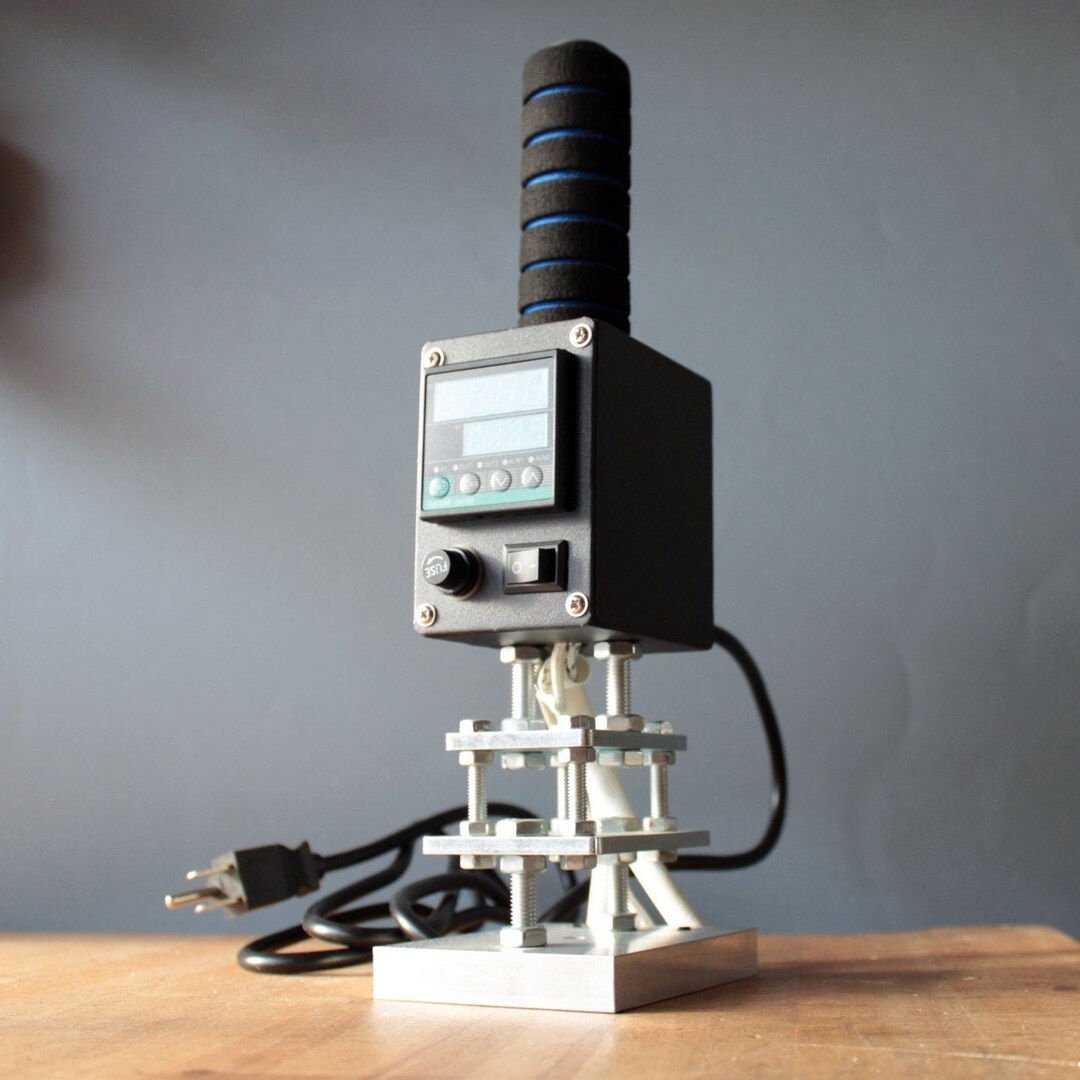 Custom Branding Iron Handheld Embossing Print or Foil Stamping Machine ...