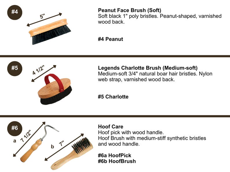 Livestock Brushes - 4H, Homestead, Show Pig, Show Steer, Show Goat ...