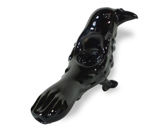 Raven Smoking Pipe - Etsy