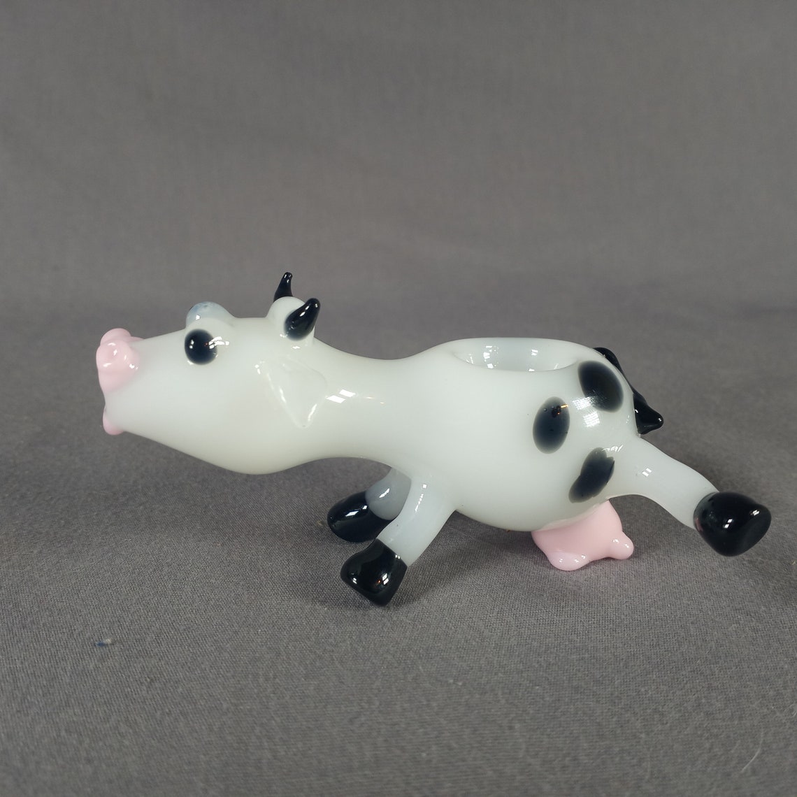Glass Pipes Cow Collectable Tobacco Pipe | Etsy