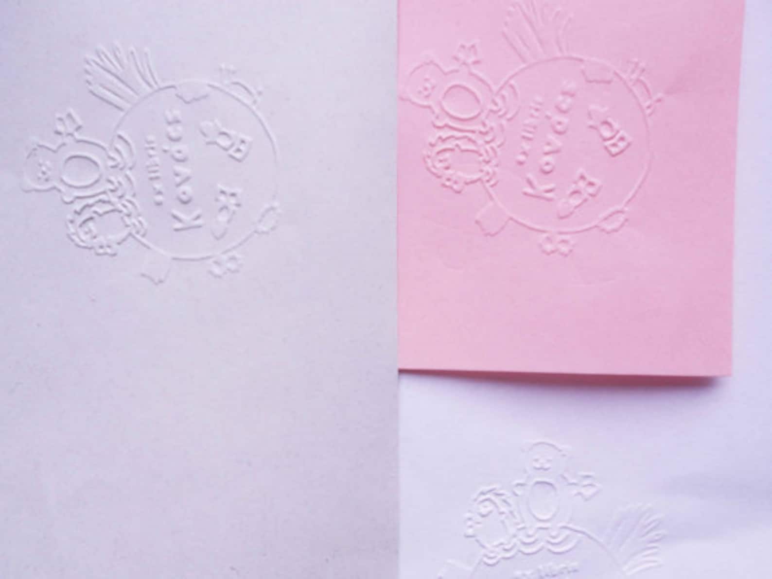 Dry Seal - Embossing Stamp - Embossed Seal - Ex Libris Seal - Embossed ...