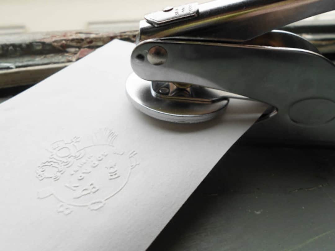 Dry Seal Embossing Stamp Embossed Seal Ex Libris Seal Embossed ...