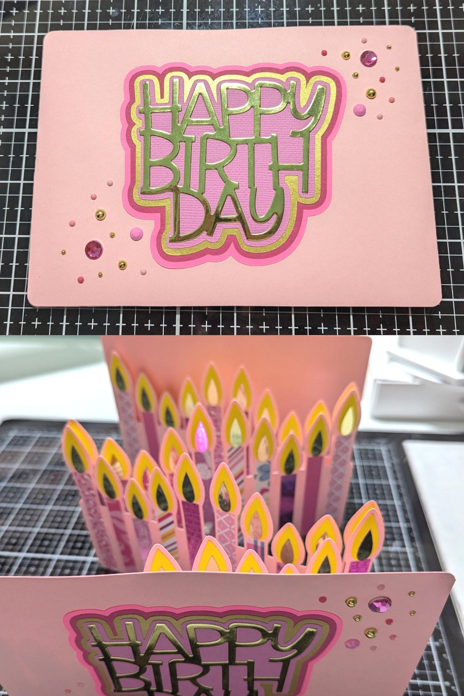 Candles Card - Age Birthday Candles Card (5” X 7”) - Candle for Every ...