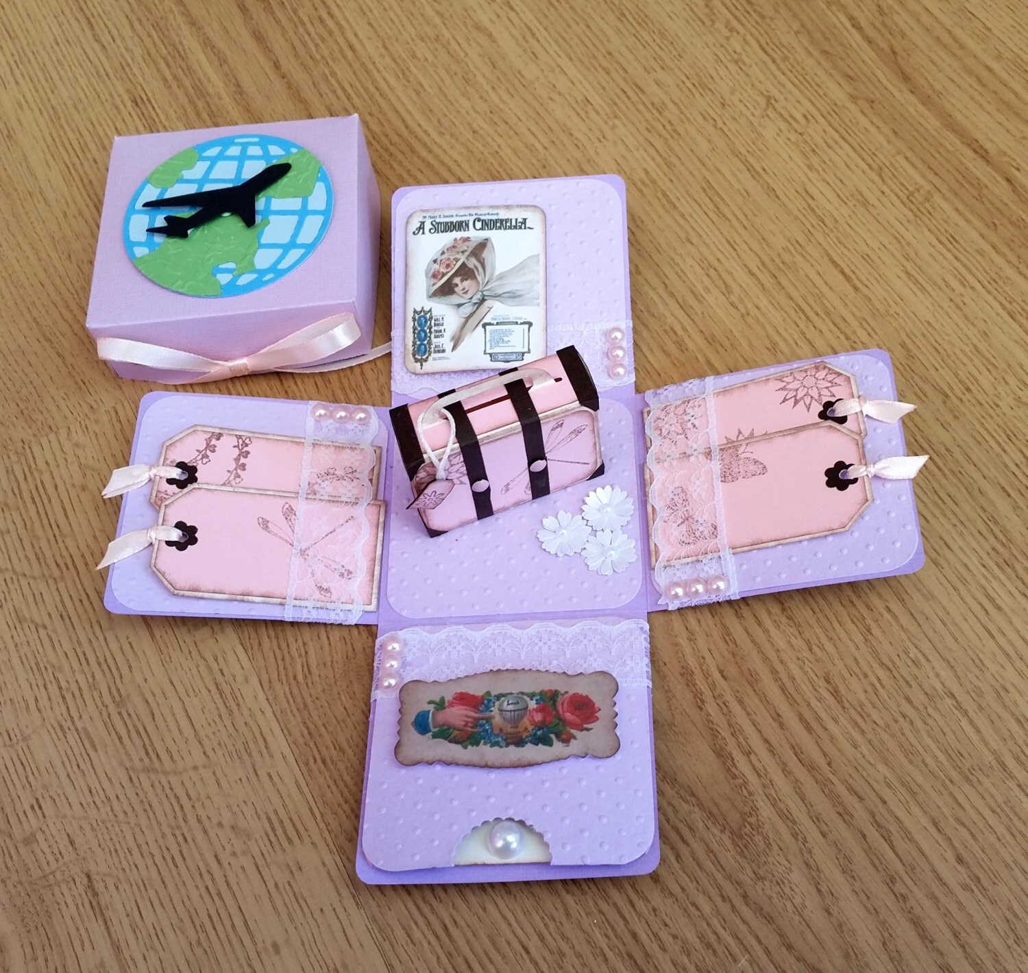 Surprise Trip - You Are Going to ... -travel Theme - Suitcase Exploding ...