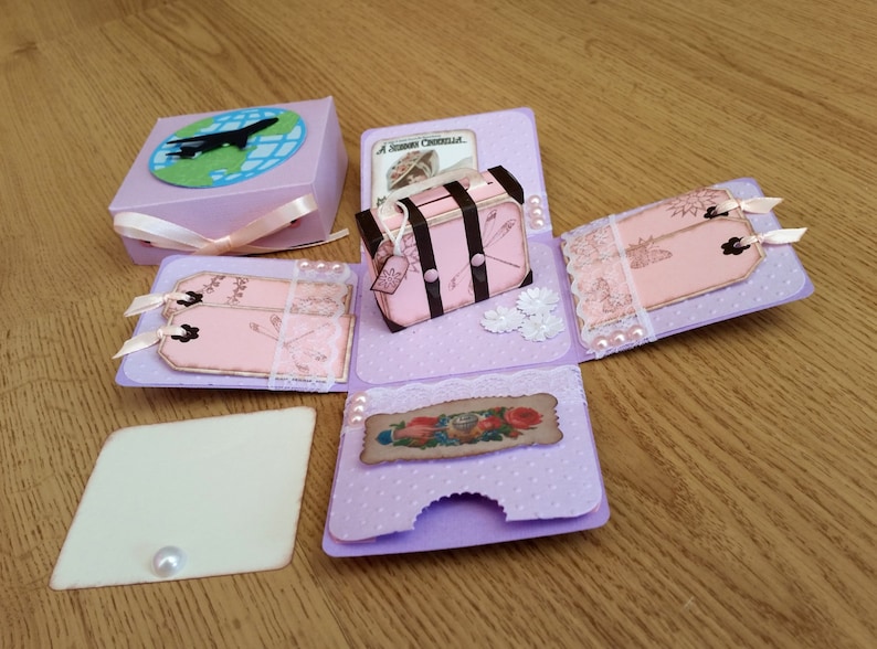 Surprise Trip - You Are Going to ... -travel Theme - Suitcase Exploding ...