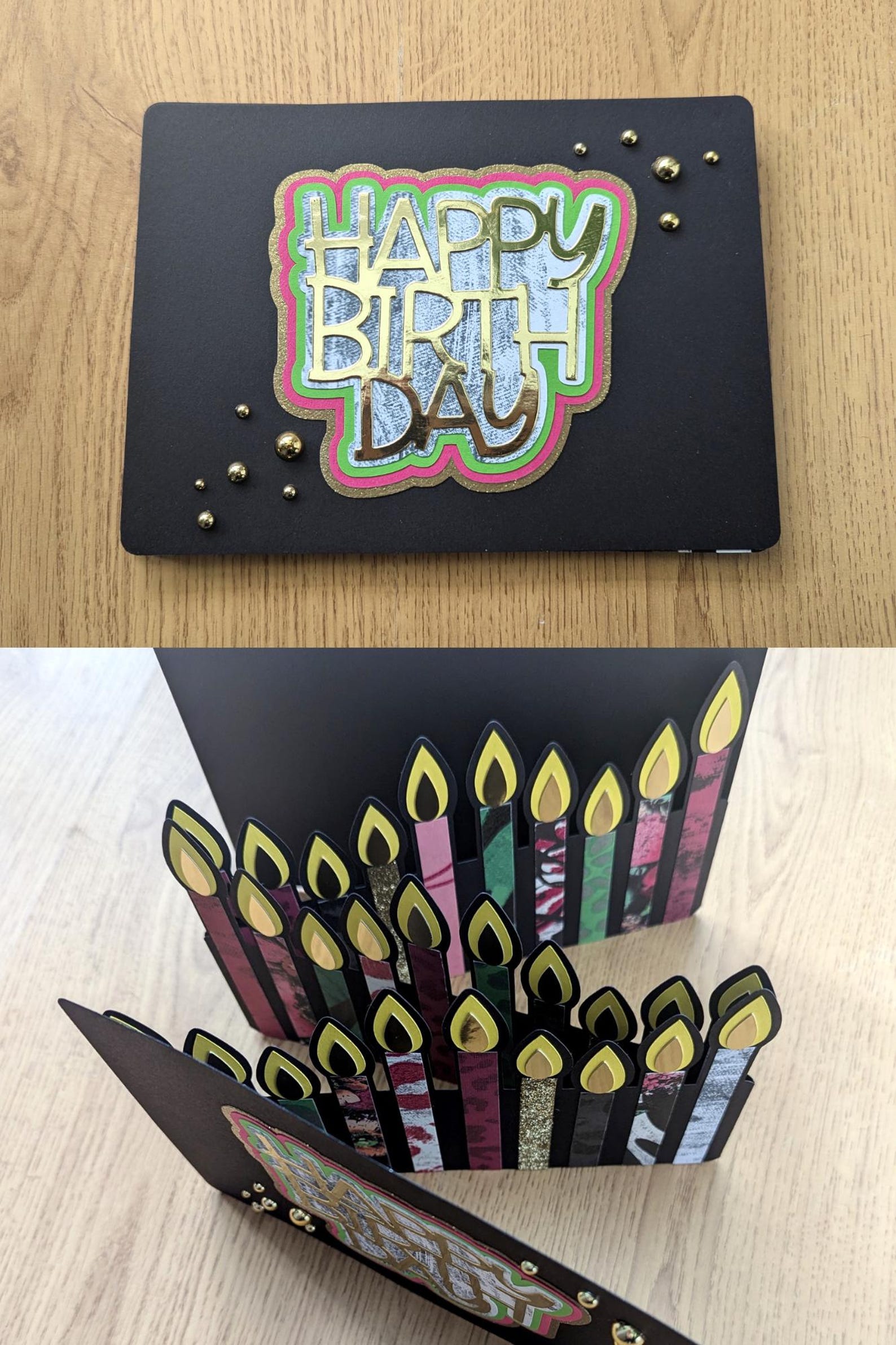 Candles Card - Age Birthday Candles Card (5” X 7”) - Candle for Every ...