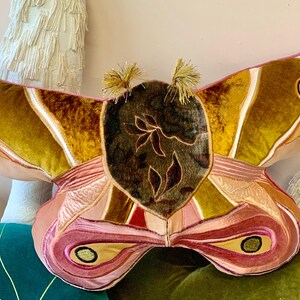 Big Moth Cushion /pillow , Insect Shaped Cushion /pillow Hand Made ...