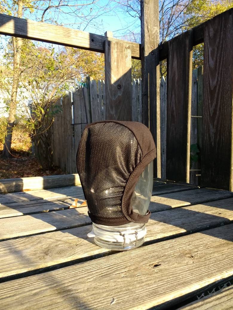 Ready to Ship Black With Black Mesh Hearing Aid Cap for Those - Etsy Canada