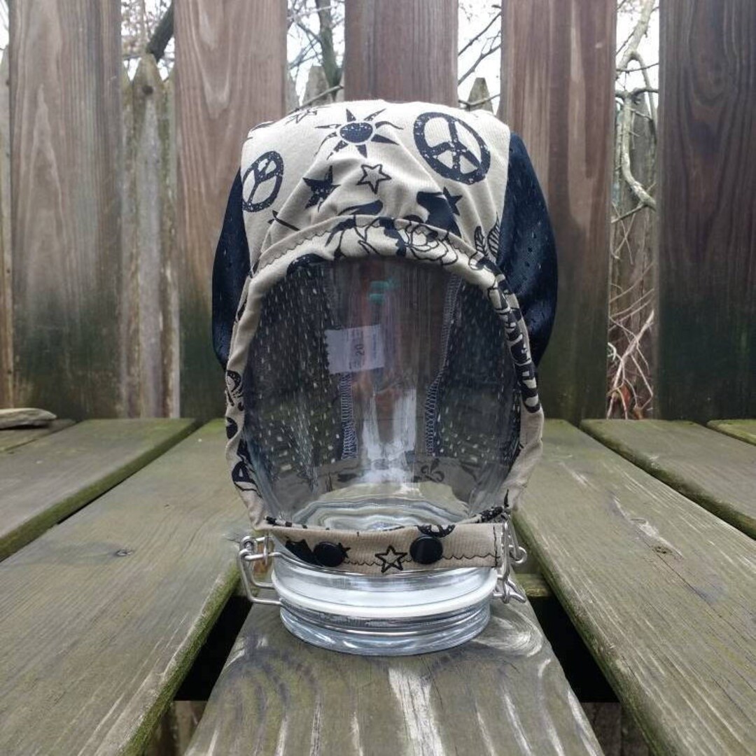 Limited! Ready to Ship Graffiti Hearing Aid Snap Cap With Black Mesh ...