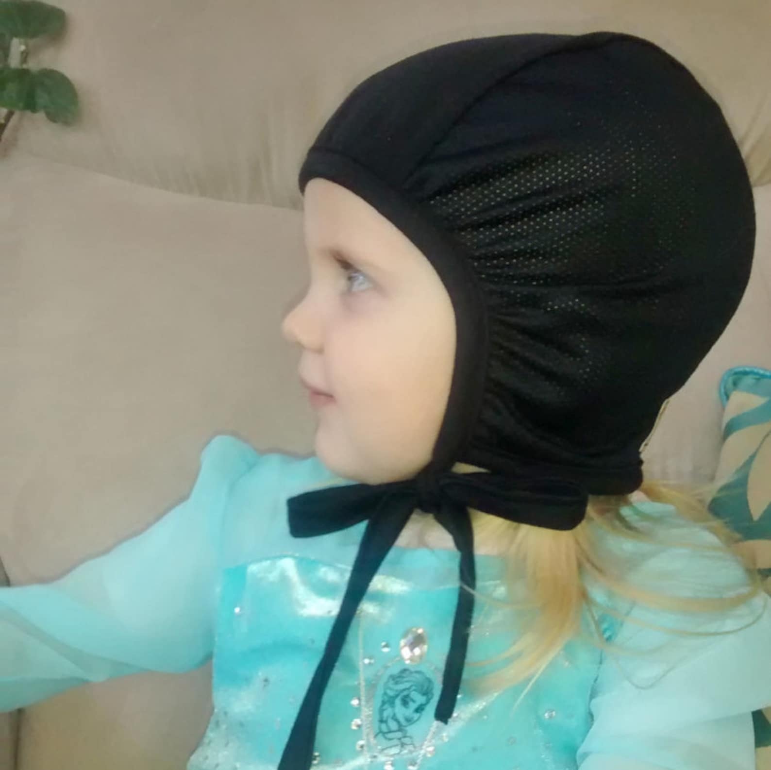 Ready to Ship Black With Black Mesh Hearing Aid Cap for Those - Etsy Canada