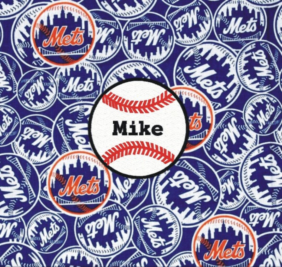 New York Mets Baseball Personalized Pillow - Etsy