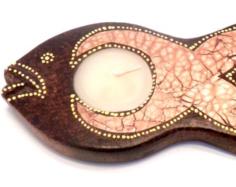 Fish candle holder | Etsy